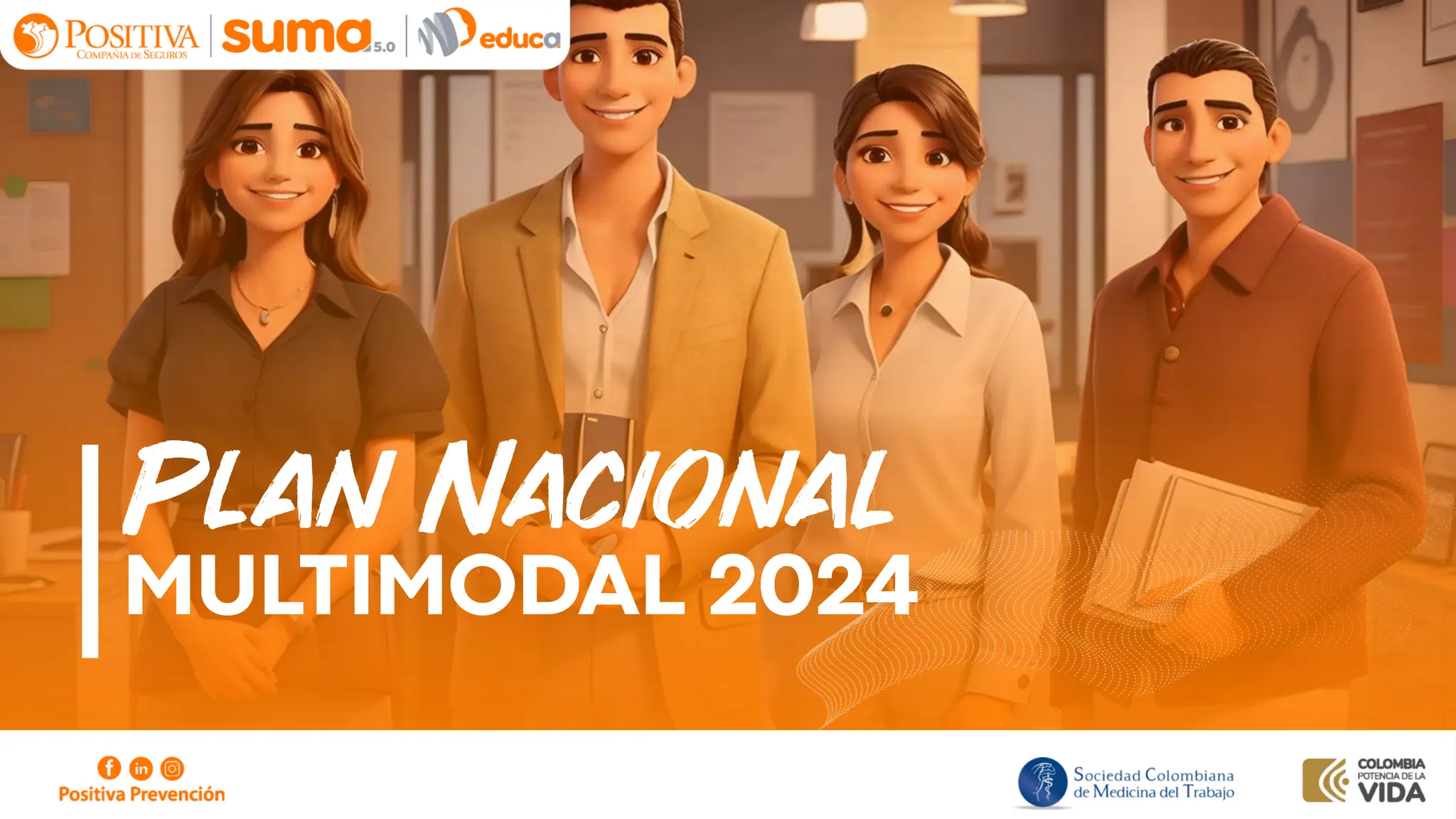 Plan nacional multimodal 2024 prevención de tareas de alto riesgo | PPT