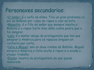 Memorias dun neno labrego | PPTX