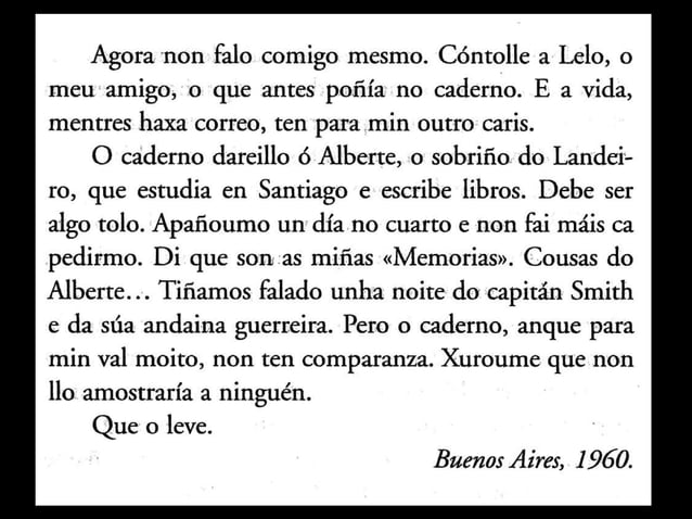 Memorias dun neno labrego | PPT