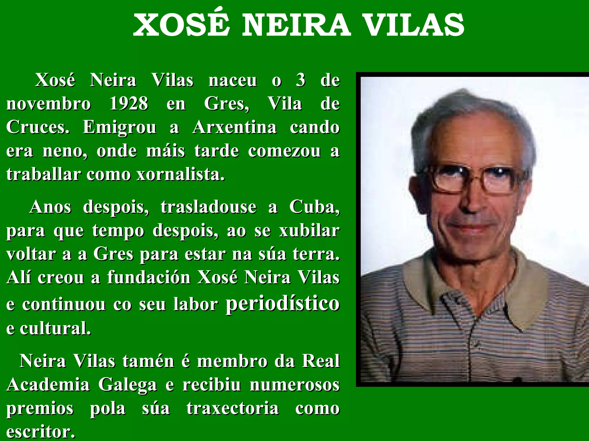 Memorias dun neno labrego | PPT