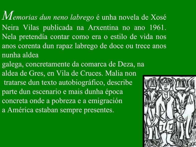 Memorias dun neno labrego | PPT