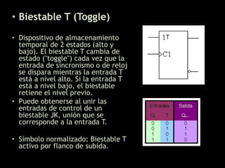 Memorias en circuitos digitales (eletronica) | PPTX