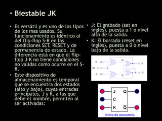 Memorias en circuitos digitales (eletronica) | PPTX