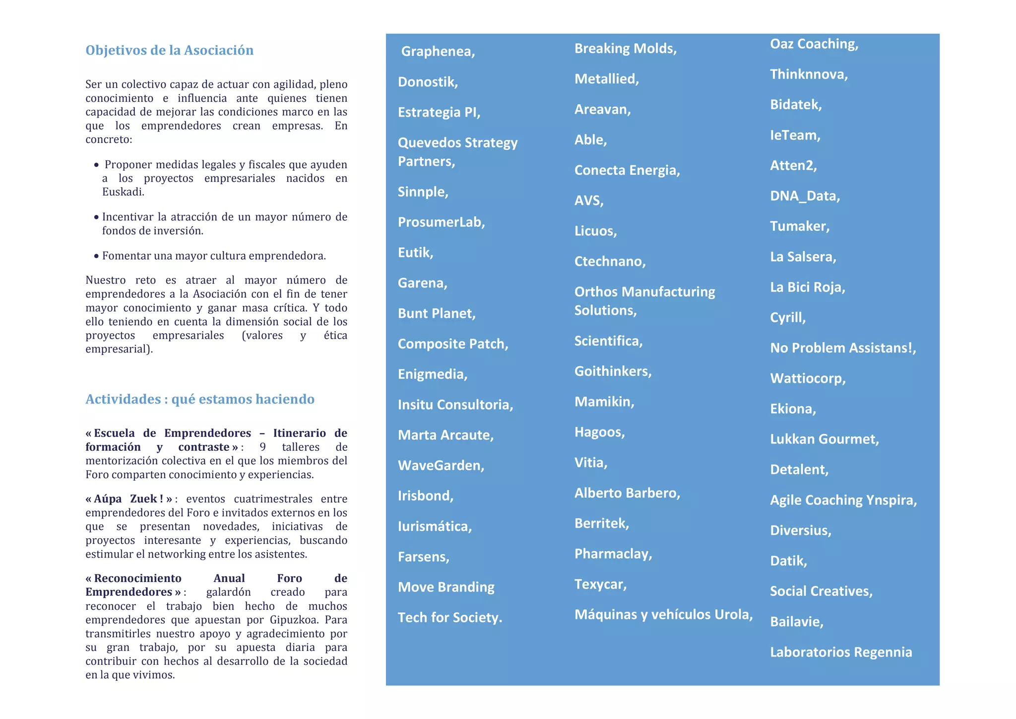 Memoria triptico foro 2014 | PDF