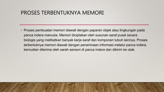 Memori dan berpikir | PPTX