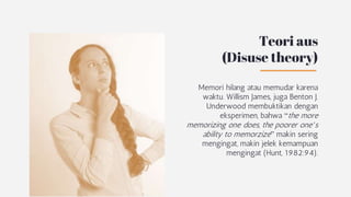 Memori Dan Berpikir | PPTX