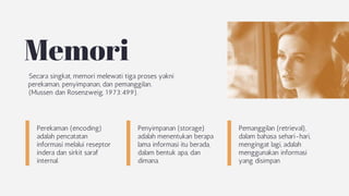 Memori Dan Berpikir | PPTX
