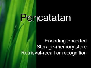 Memori dan tubuh | PPT