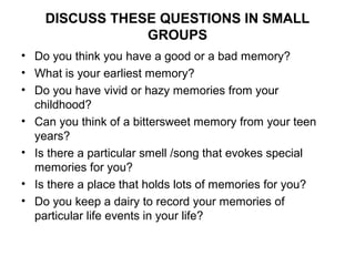 Memories | PPT