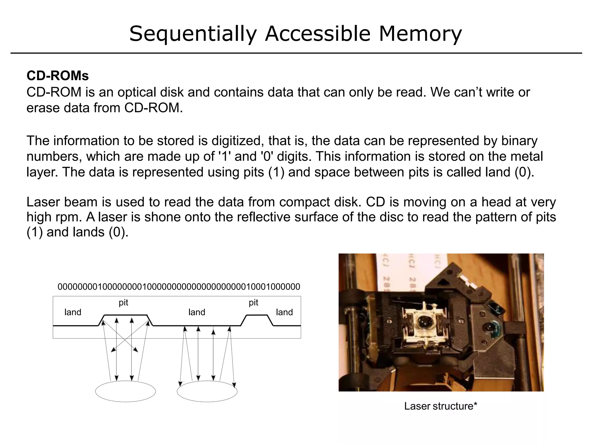 memories.pptx | Data Storage and Warehousing | Computing
