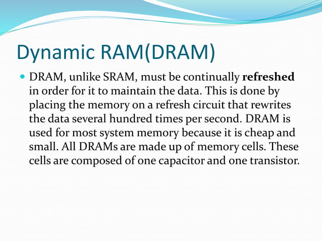 Memories in digital electronics | PPTX | Data Storage and Warehousing ...