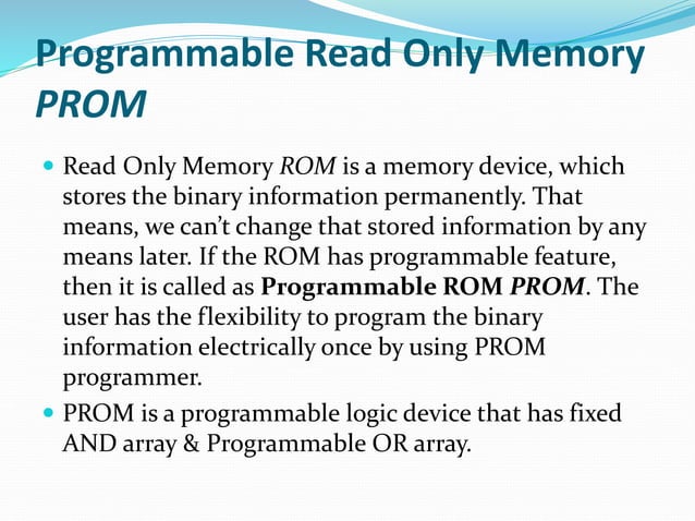 Memories in digital electronics | PPTX | Data Storage and Warehousing ...