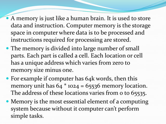 Memories in digital electronics | PPTX | Data Storage and Warehousing ...