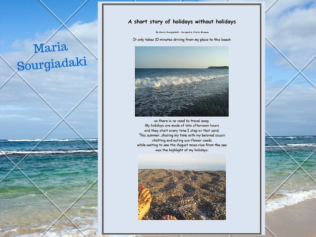 Memories of our summer vacation | PDF