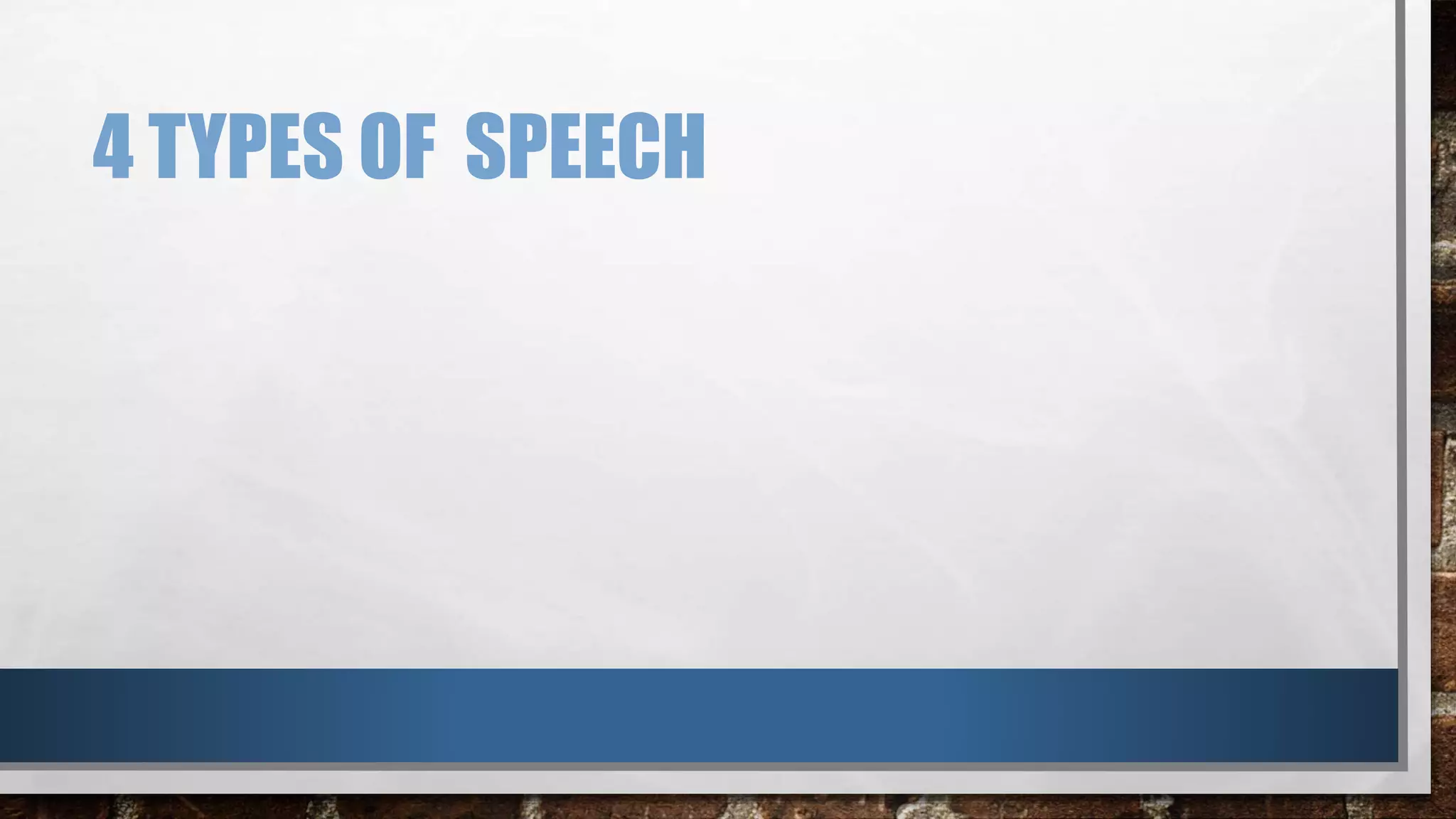 Memorized speech | PPTX