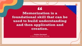 Memorized Speech and its different types | PPTX