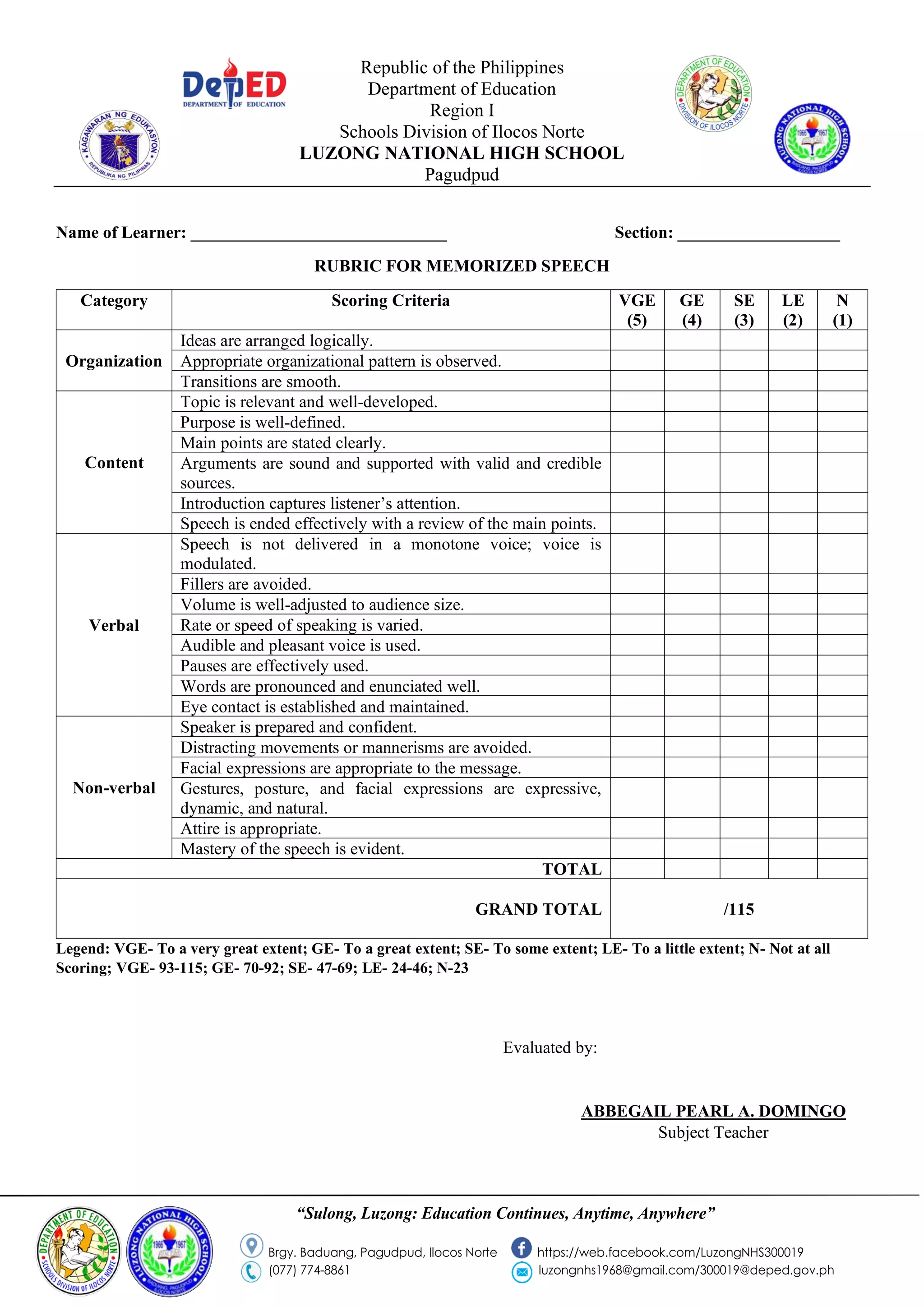 MEMORIZED SPEECH RUBRIC.pdf