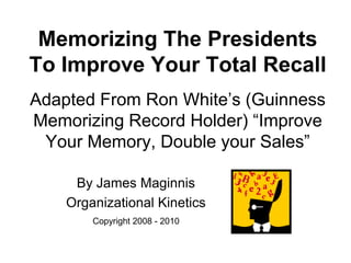 Memorizing The Presidents | PDF