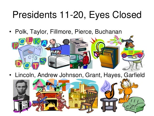 Memorizing The Presidents