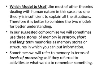 Everything to know about memory in psychology | PPTX