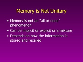 Memory | PPT