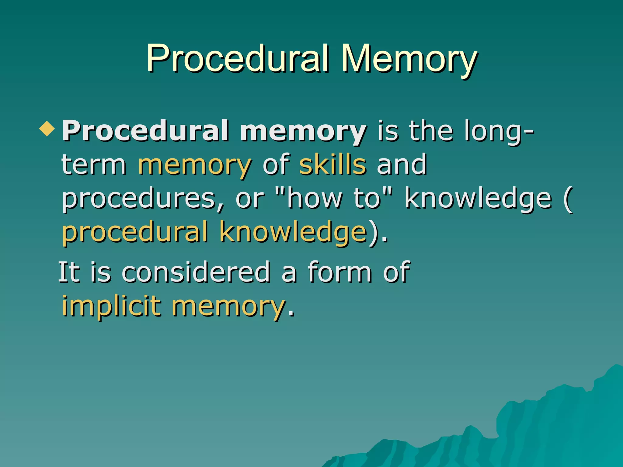 Memory | PPT