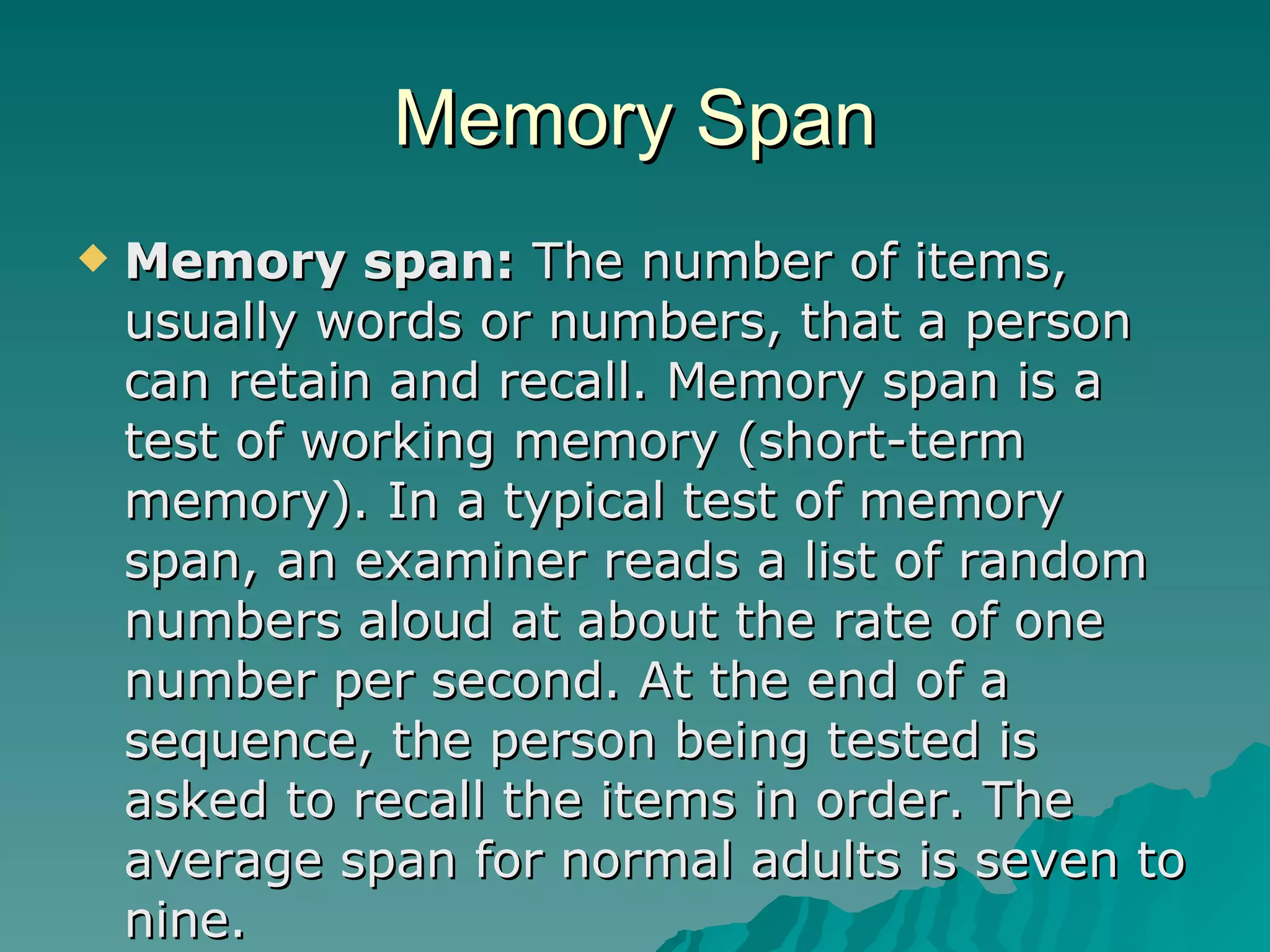 Memory | PPT