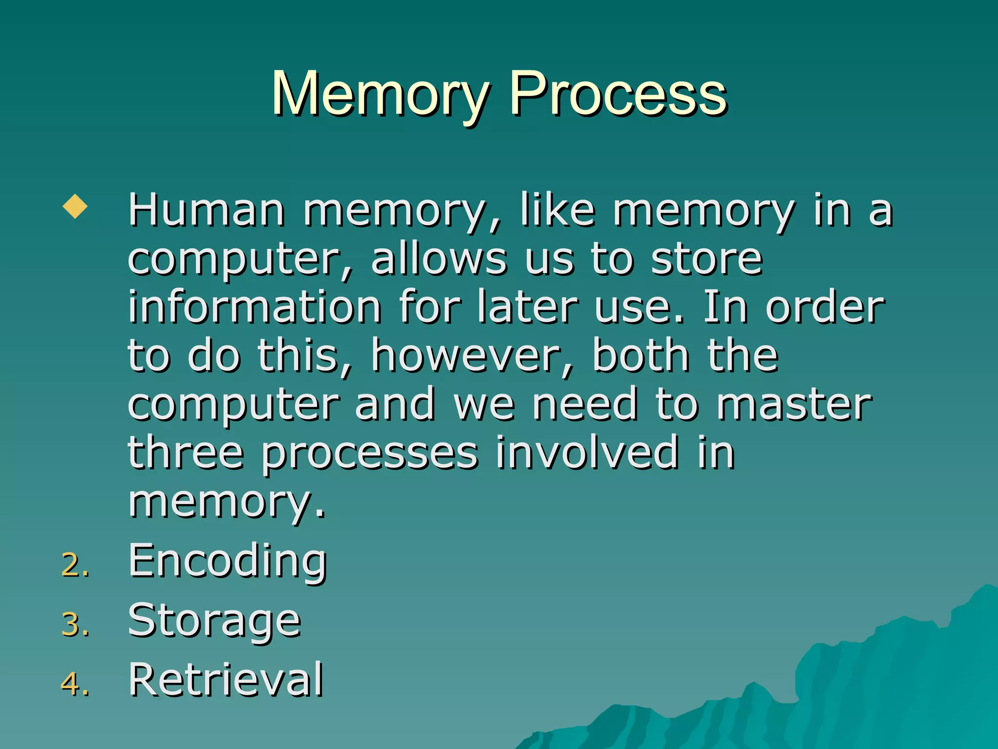 Memory | PPT