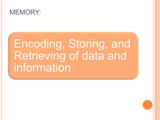 Memory | PPT