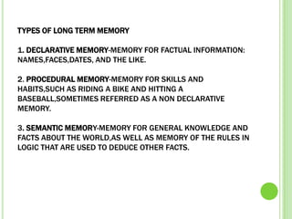 Memory | PPT