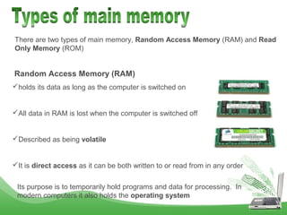Memory | PPT