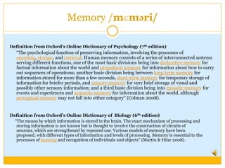 Memory | PPTX