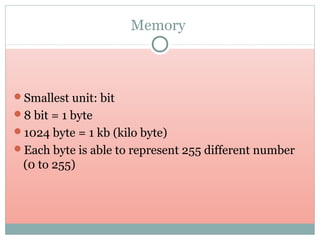 Computer Memory | PPT
