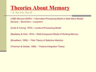 Memory | PPT