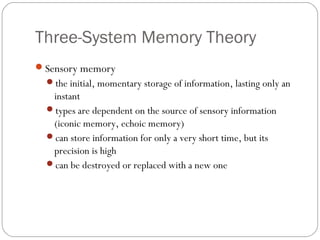 Memory | PPT
