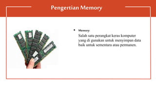Memory Komputer | PPTX