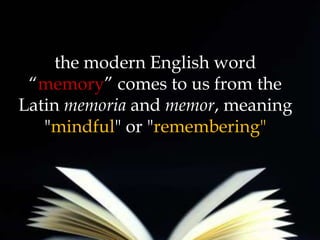 Memory | PPT