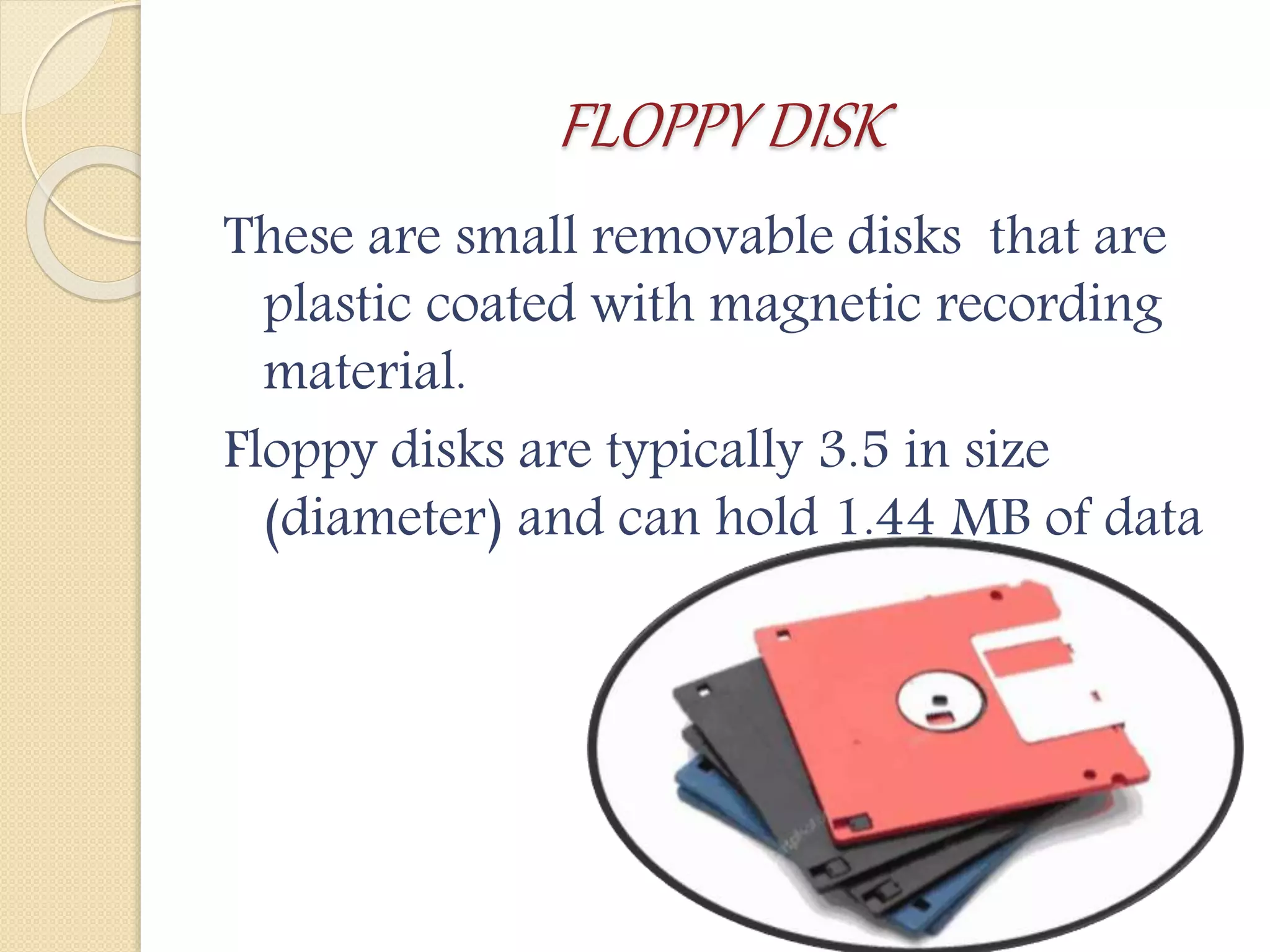 Memory / Storage Devices | PPTX