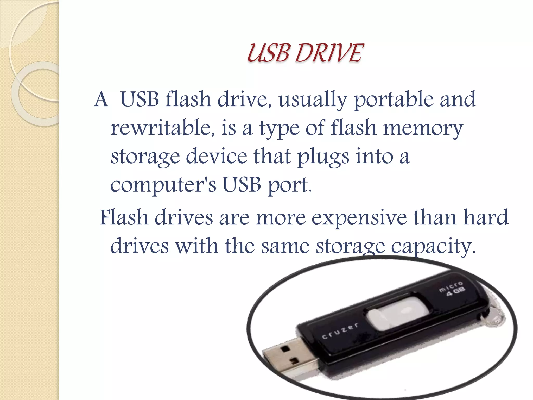 Memory / Storage Devices | PPTX