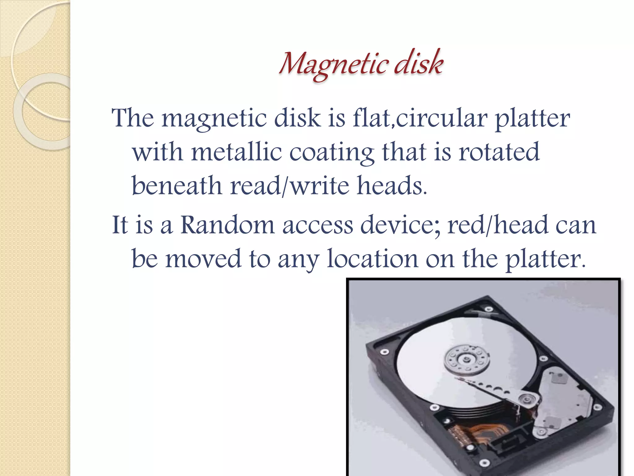 Memory / Storage Devices | PPTX