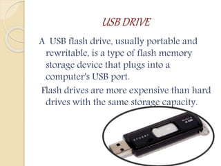 Memory / Storage Devices | PPTX
