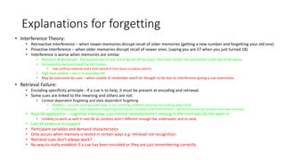 Memory - AQA A Level Psychology Revision | PPTX