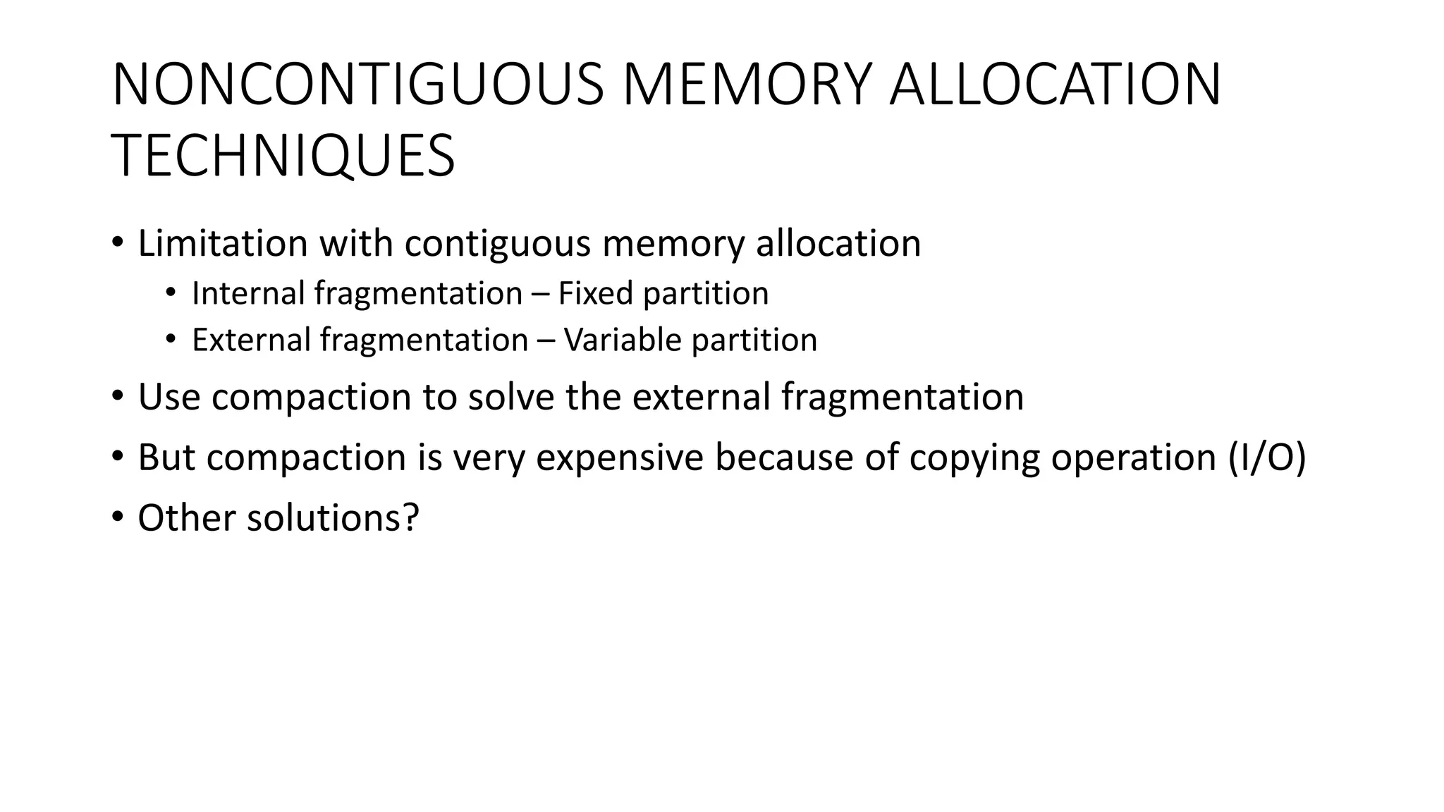 Memory management in operating system | Paging | Virtual memory | PPTX