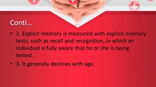 Memory and its types | PPTX