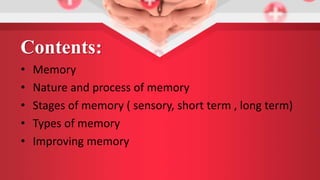 Memory and its types | PPTX