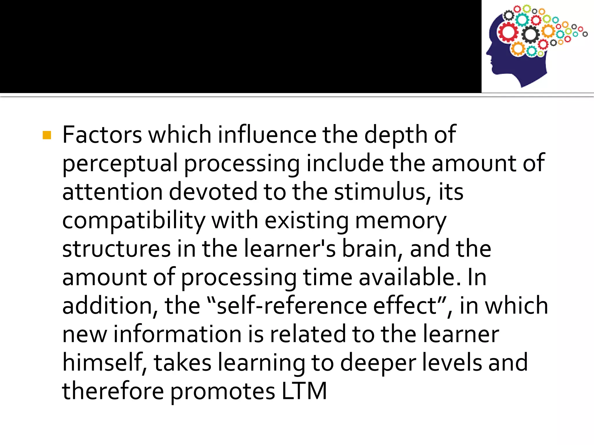 Unit 3 Cognitive process / Memory | PDF