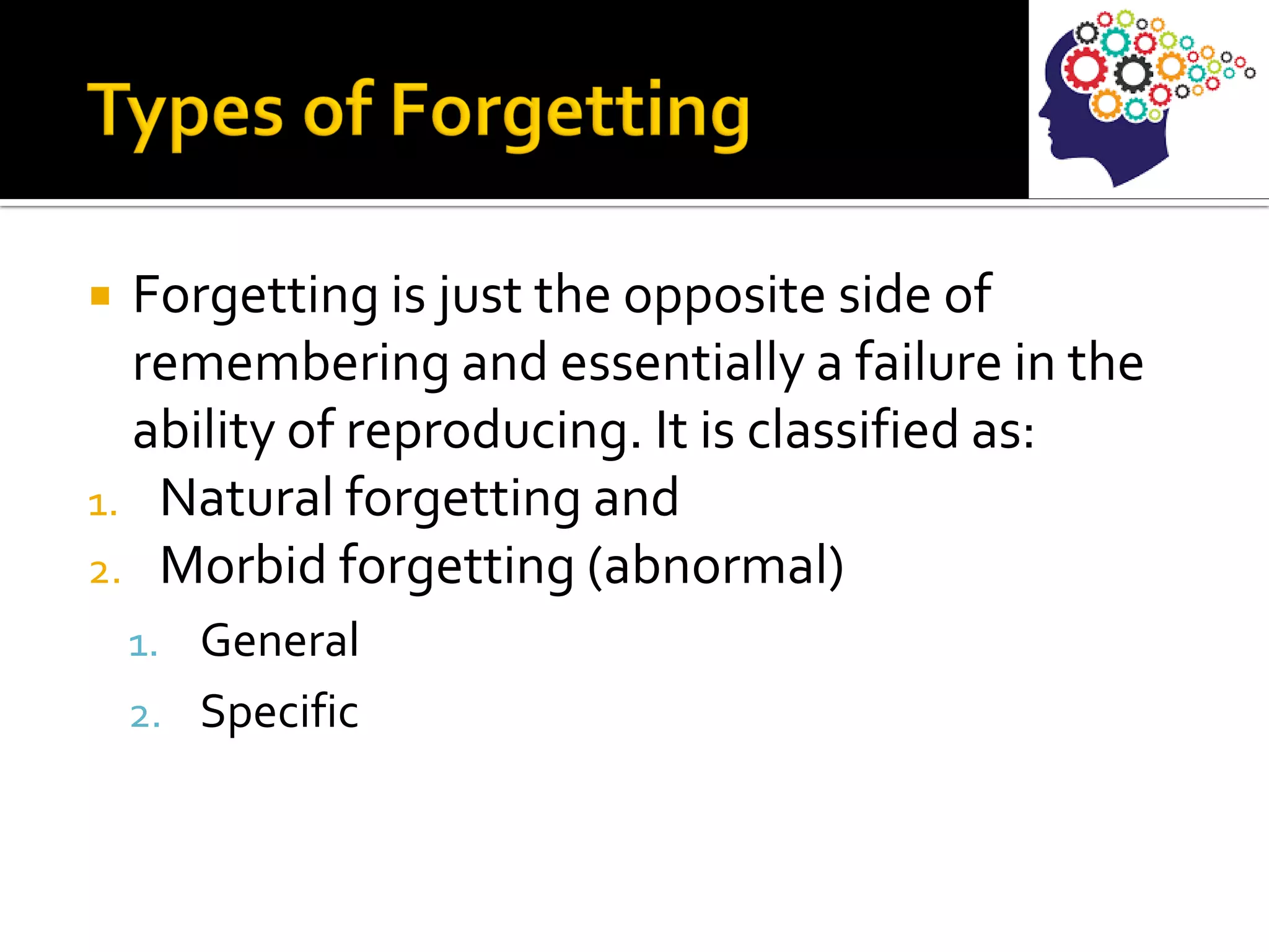 Unit 3 Cognitive process / Memory | PDF