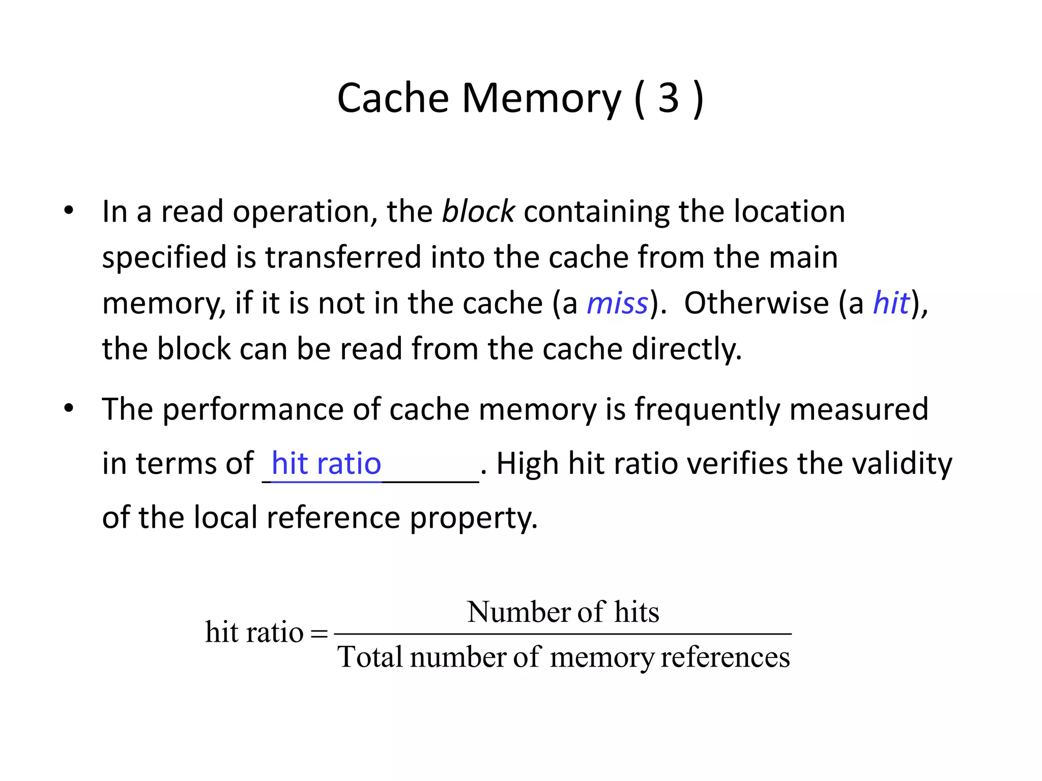 Memory (Computer Organization) | PDF