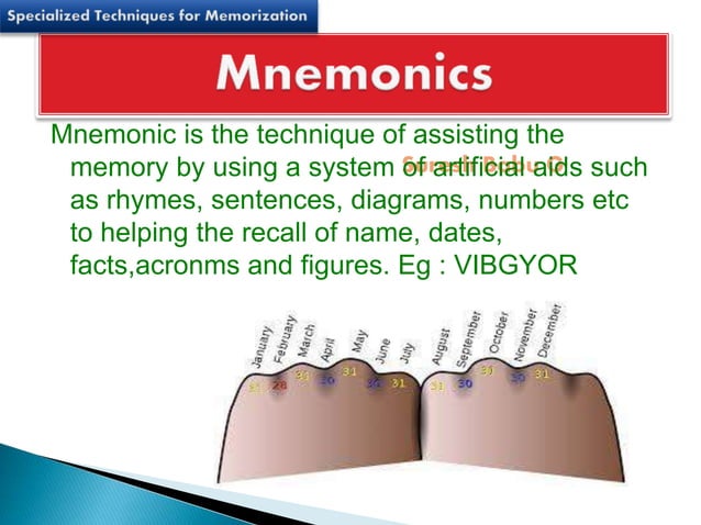 Memory - Definition-Types of Memory - factors influencing memory and Strategies for improving ...