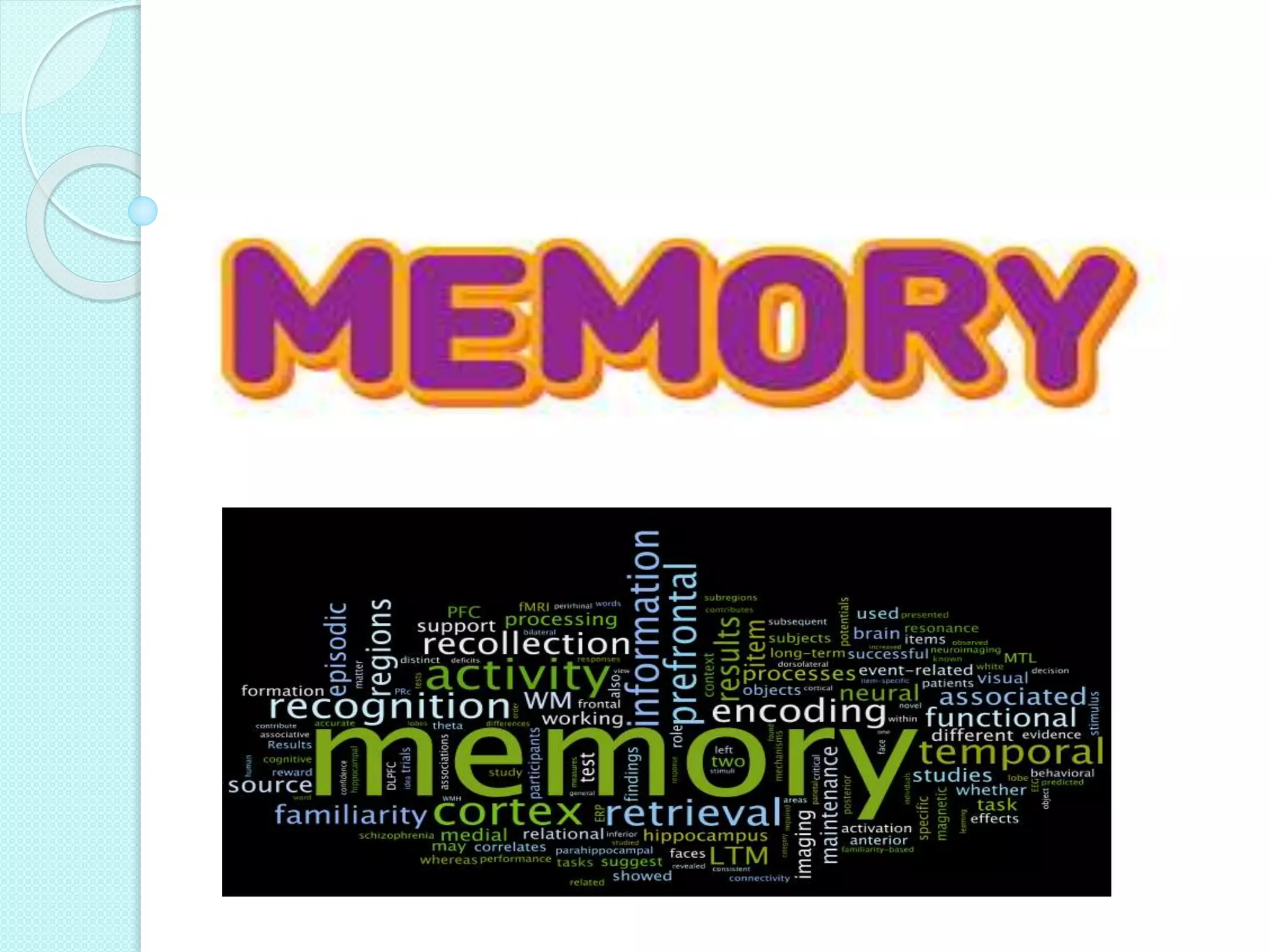 Memory Mechanisms and Improvement Techniques | PPT